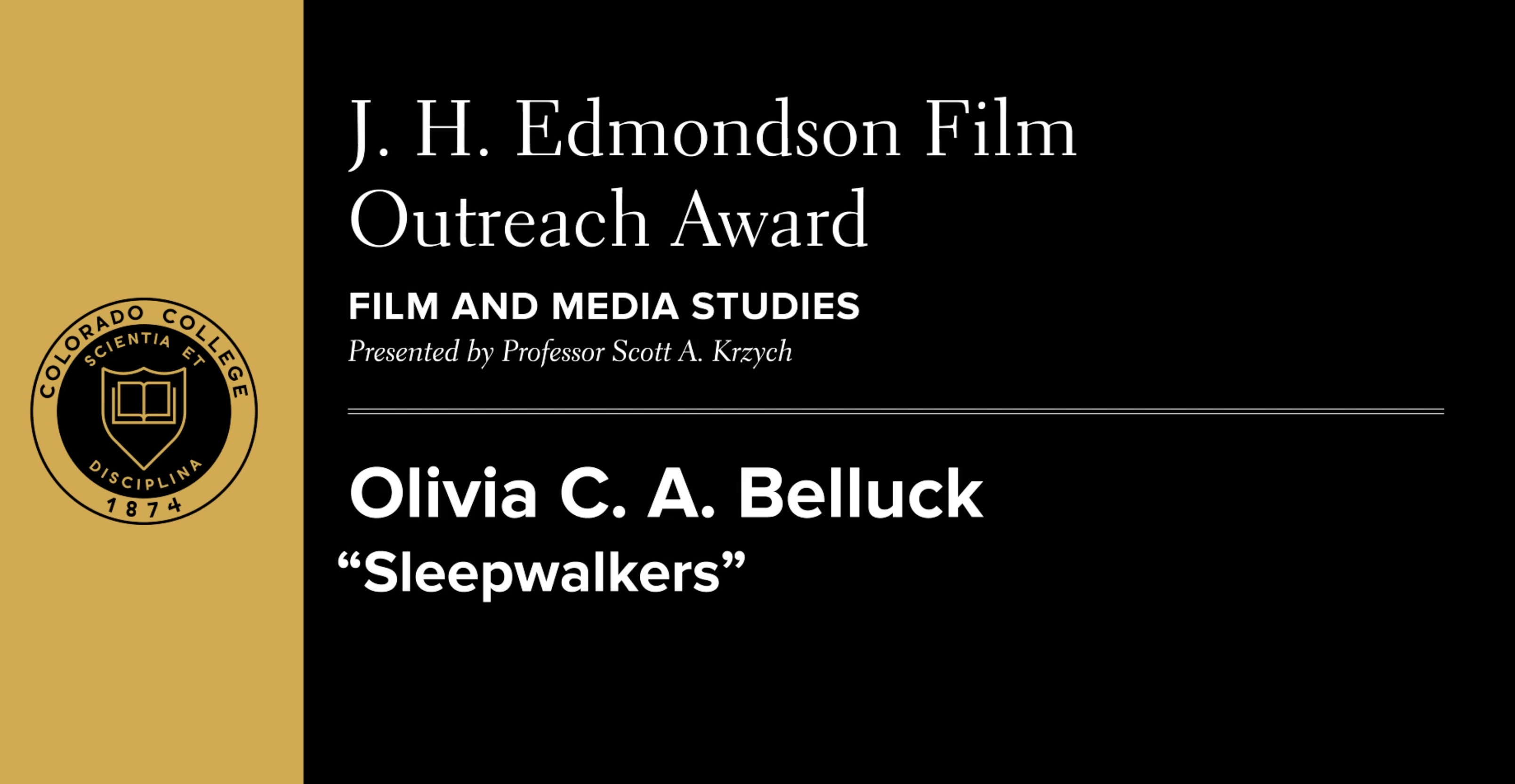 Sleepwalkers – OLIVIA BELLUCK